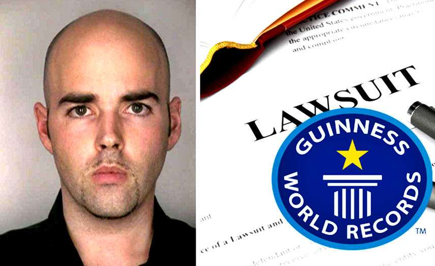 Meet The Man Who Sued Guinness World Record and Over 4,000 Companies and People - Tracenub